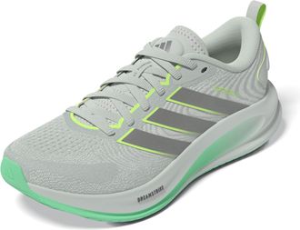adidas Herren Supernova Ease 2 Running Shoes, Linen Green/Matte Silver/hi-Res Yellow, 44 2/3 EU