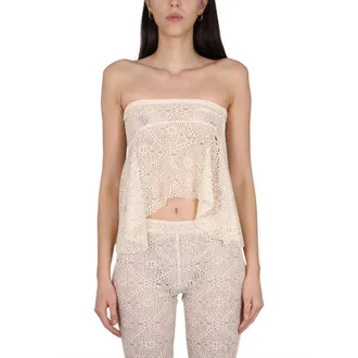 Dsquared2 Lace Tube Top - - Tops - Damen - Rosa - S