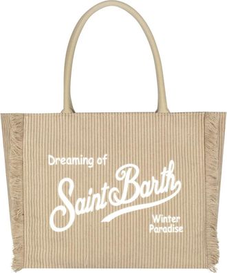 MC2 Saint Barth Femme, Sacs, Beige, Taille: ONE Size Borsa Vanity Corduroy