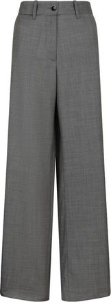Nine In The Morning Femme, Pantalons, Gris, Taille: W26 Pantalon large