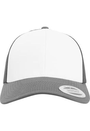 Flexfit Mixte Retro Trucker Colored Front Darkgrey/White/Darkgrey One Size Casquette, Gris fonc&eacute;/Blanc, Taille Unique EU