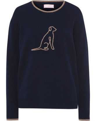 Brigitte von Sch&ouml;nfels Strickpullover Strickpullover mit Hund