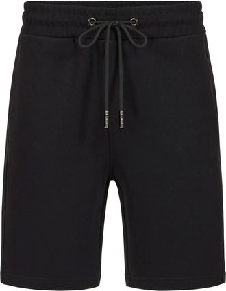 Iceberg Homme, Shorts, Noir, Taille: 2XL Bermuda slim en jersey de coton