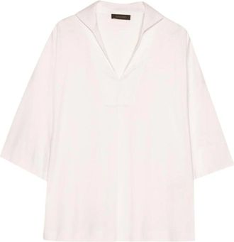 Elena Miro Damen, Oberteile, Weiß, XSGröße