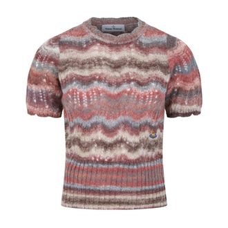 Vivienne Westwood Wave Knit Top - - Knitwear - Damen - Mehrfarbig - M