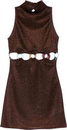 Os&eacute;ree Damen, Kleider, Braun, MGr&ouml;&szlig;e