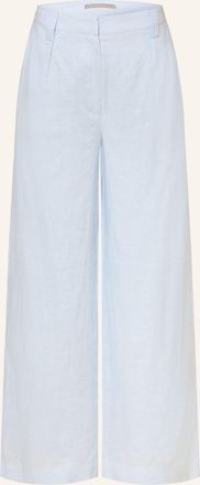 (The Mercer) N.Y. (The Mercer) N.Y. Marlenehose Aus Leinen blau