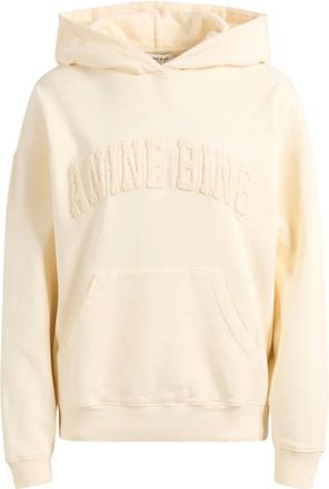 Anine Bing Femme, Sweatshirts et sweats &agrave; capuche, Beige, Taille: 38 FR Harvey Sweat &agrave; capuche