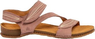 El Naturalista N5810 Nobuck Lavado Malva/PANGLAO 38 Red Femme Sandales 38