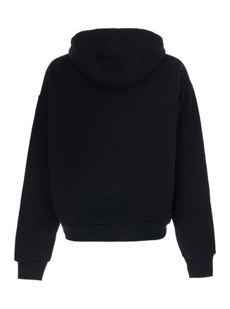Amiri Mens Hooded Zip Sweatshirt Black Sweatshirts Sweater