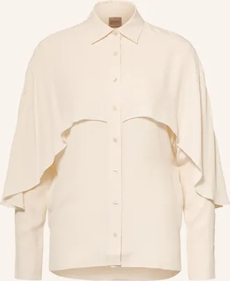 &Eacute;manou &Eacute;manou Bluse Claude Mit Seide weiss