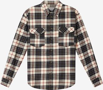 Isabel Marant Chemise Saul - Homme - &Eacute;cru Et Noir - Taillexs - Isabel Marant