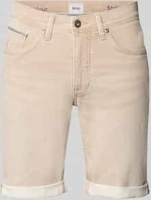 Brax Regular Fit Jeansshorts aus Baumwoll-Mix