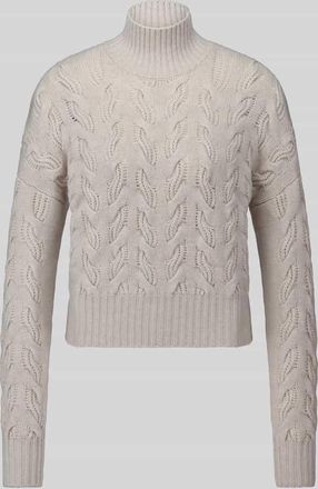 Max Mara Pullover aus Wolle Kaschmir mit Zopfmuster