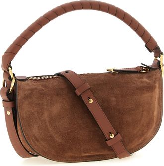 Chlo&eacute; Womens Brown Calfskin Shoulder Bag
