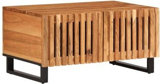 vidaXL Table basse 80x51x40 cm bois massif dacacia Vidaxl