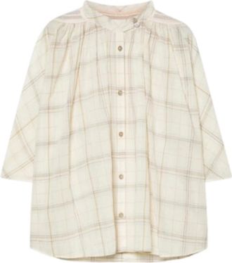 Forte_Forte Femme, Blouses et Chemises, Beige, Taille: 40 FR Chemise manches mi-longues en voile