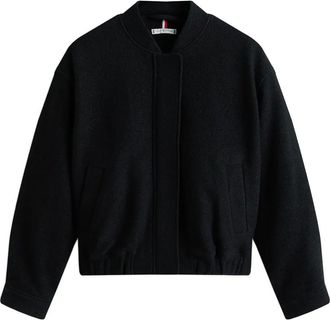 Tommy Hilfiger veste bomber à fermeture zippée - Noir