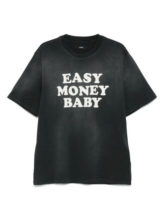 Amiri t-shirt Easy Money Baby - Noir