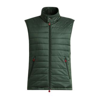 Kiton Technische Gepolsterte Weste - - Jackets - Herren - Gr&uuml;n - M
