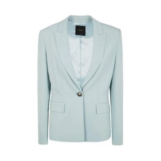 Pinko Pinko, Femme, Vestes, Bleu, Taille: 40 FR Veste style blazer bleu clair