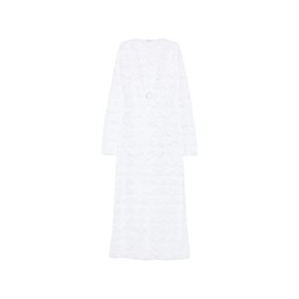 Os&eacute;ree Full Lace Maxi Dress - - Dresses - Damen - Wei&szlig; - S