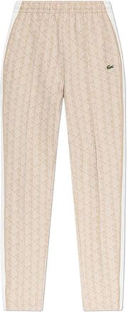 Lacoste Homme, Pantalons, Beige, Taille: S Paris Monogram Pantalons de surv&ecirc;tement
