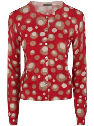 In Bed With You Sweater Printed Korean Collar Polka Dots Print
