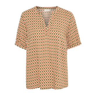 Kaffe KAsally Tilly Blouse - - Blouses & Shirts - Damen - Mehrfarbig - S