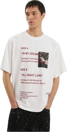 1989 STUDIO 1989 Studio, Homme, Tops, Blanc, Taille: L In My Dreams T-Shirt S/S