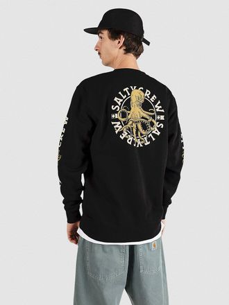 Salty Crew Tentacles Crew Pull polaire noir