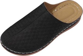 Generic Sandales orthop&eacute;diques &agrave; bout ferm&eacute; pour femme - Respirantes - Couleur unie - &Eacute;l&eacute;gantes - L&eacute;g&egrave;res - D&eacute;contract&eacute;es - Confortables - Sandales compens&eacute;es