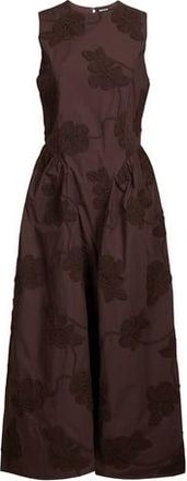 Rotate Robe midi fleurie en coton