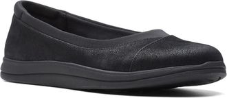 Clarks Damen Breeze Ayla Ballerinas, Schwarz Synthetik, 40 EU