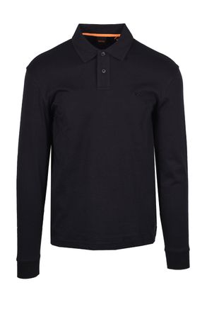 Boss Orange by Hugo Boss Interlock Polo Black