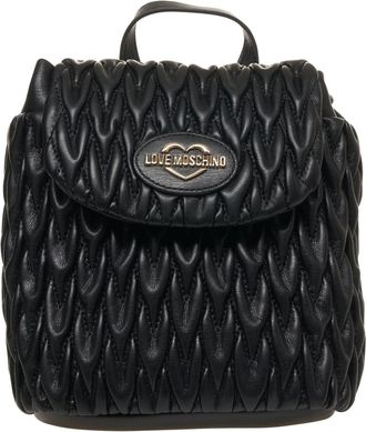 Love Moschino Rucksäcke - Quilted backpack - Gr. unisize - in Schwarz - für Damen