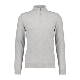 Daniele Fiesoli Halbrei&szlig;verschluss-Strickpullover - - Knitwear - Herren - Grau - 2XL