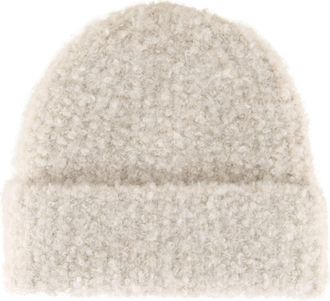 Tom Tailor Damen 1048652 Beanie M&uuml;tze mit Umschlag, 36844-Sand Stone Beige Melange, OneSize