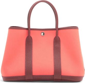 Hermès cabas Garden Party 30 (2023) - Rouge