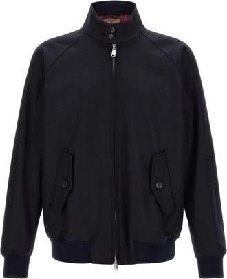 Baracuta Veste G9 Melton non doubl&eacute;e - Homme - Vestes - Bleu - Taille: L