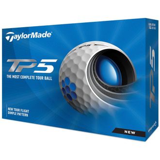 TaylorMade Unisex TP5 Golfb&auml;lle, wei&szlig;, Einheitsgr&ouml;&szlig;e