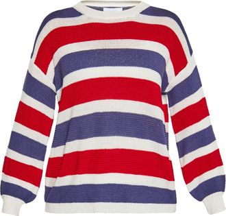 Usha Zur Seite fahren Damen Rot weiss blau