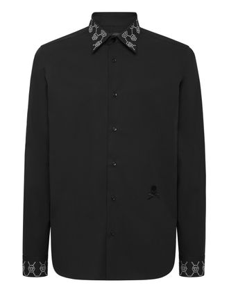 Philipp Plein Hemd Slim Fit Monogram