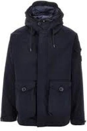 C.P. Company C.p. Company, Homme, Vestes, Bleu, Taille: M Micro Kei Hooded Jacket