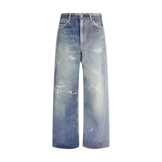 Our Legacy Digital Denim Print Jeans - - Jeans - Damen - Grau - XS