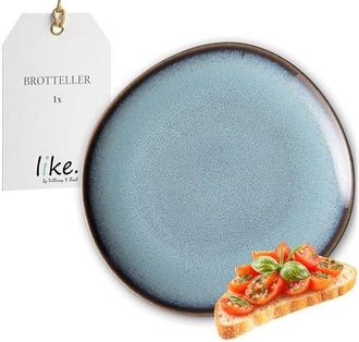 like. by Villeroy & Boch Lave glac&eacute; assiette &agrave; pain 17,5 x 17 x 2 cm
