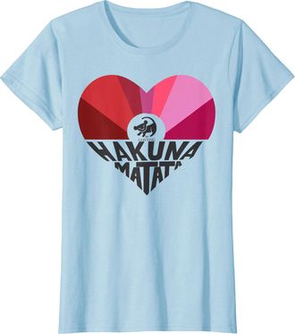 Disney Lion King Simba Hakuna Matata Heart T-Shirt