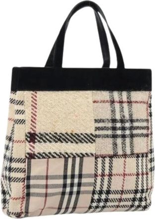 Burberry Sac &agrave; main Pre-owned - Femme - Pre-owned - Beige - Taille: ONE Size