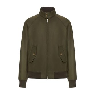 Baracuta Homme, Vestes, Vert, Taille: 3XS G9 Melton Jacket