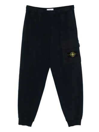 Stone Island Jogginghose mit aufgesetzten Taschen - Blau